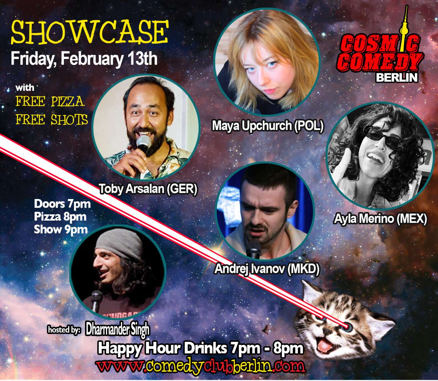 Events from November 13, 2025 – November 27, 2025 – Cosmic Comedy ...